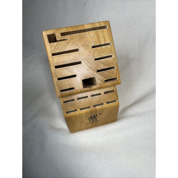 J.A. HENCKELS | Kitchen | J A Heckles Twins Oak Wood 9 Slot Cutlery ...